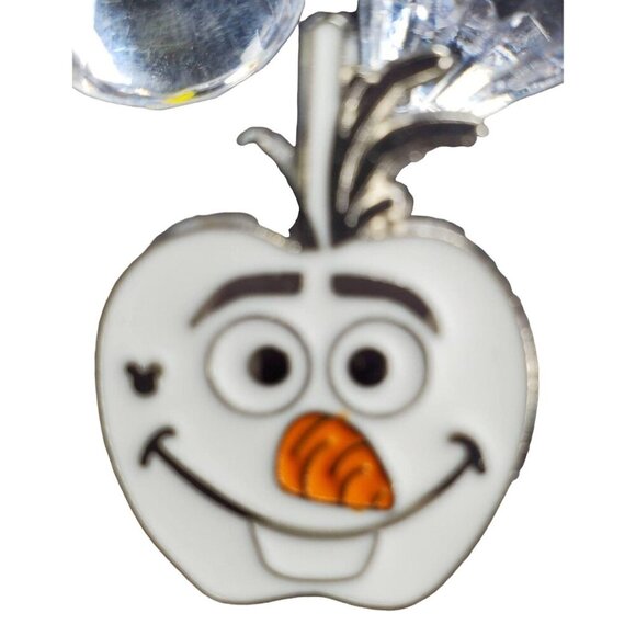 Disney | Jewelry | Disney Olaf Trading Pin Hidden Mickey Snow Man Apple ...